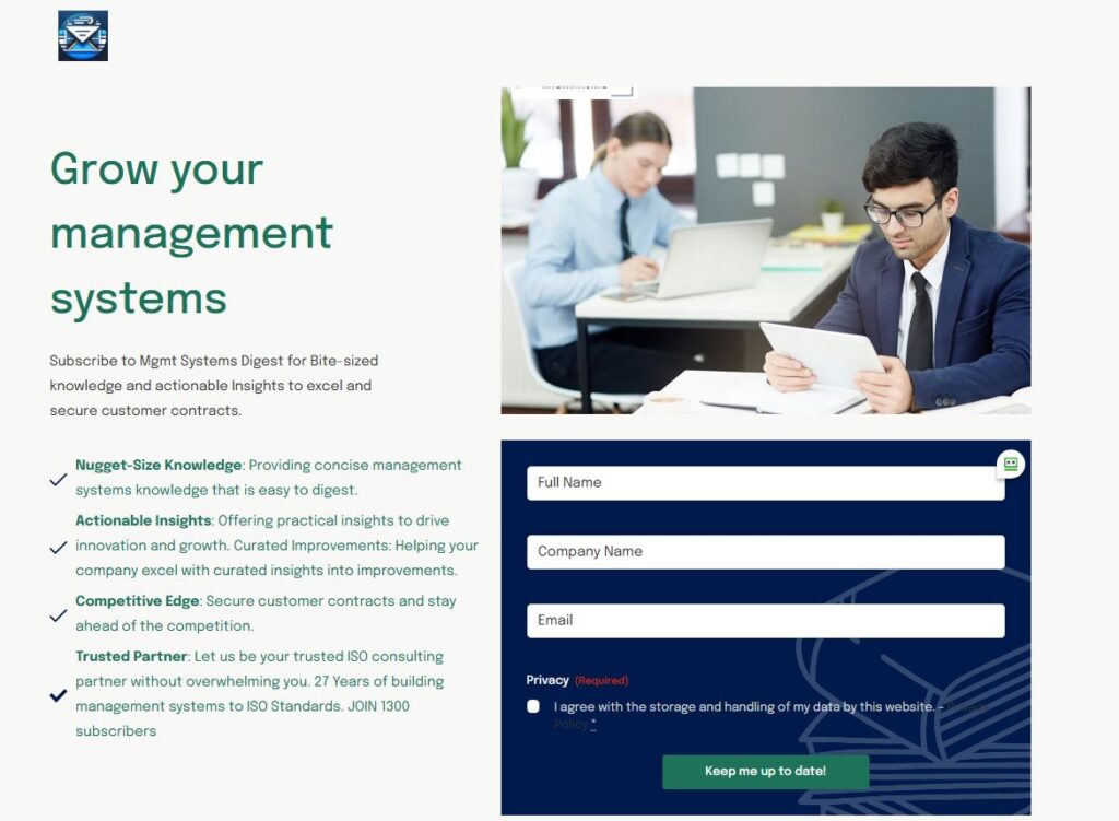 From Theory to Practice: What Our First 6 Weeks of Management Systems Digest Delivered ...
